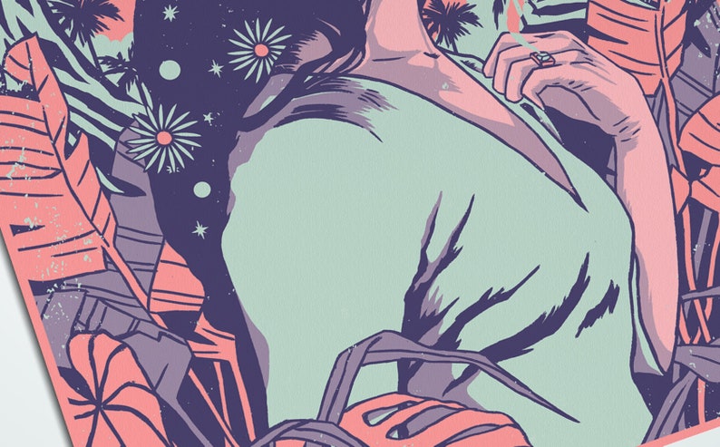 Lana Del Rey Poster, Lana Del Rey Concert Print, Indie Music Poster ...