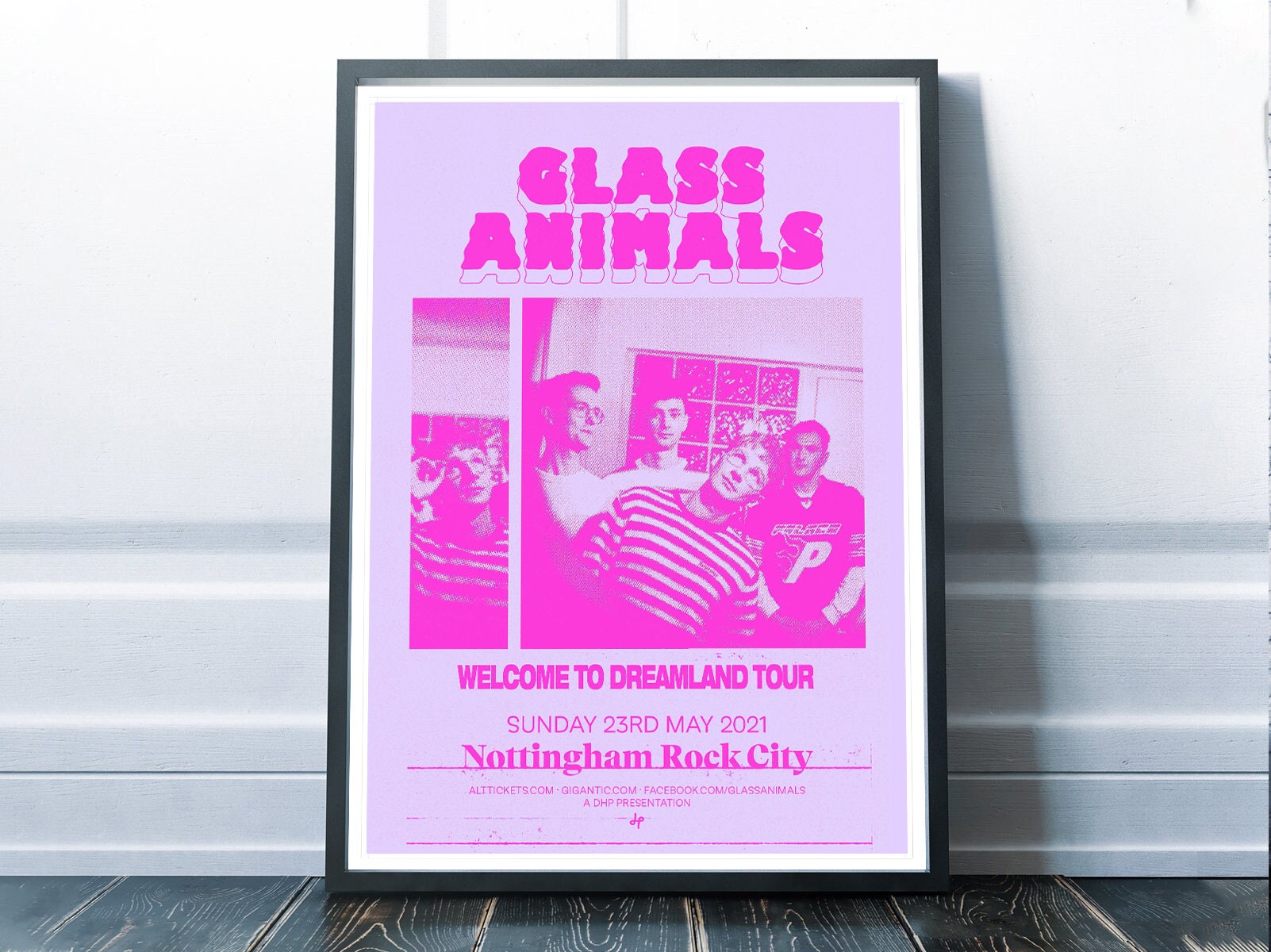 Glass Animals Concert Poster, Glass Animals Print, Indie Music Poster ...