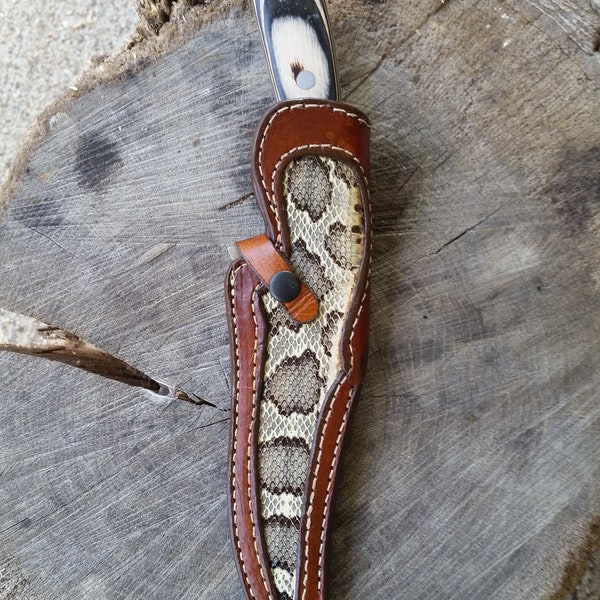 Snake Skin Knife Sheath - Etsy