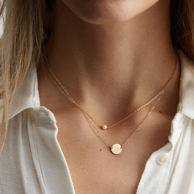 Layered Necklace Set - Etsy