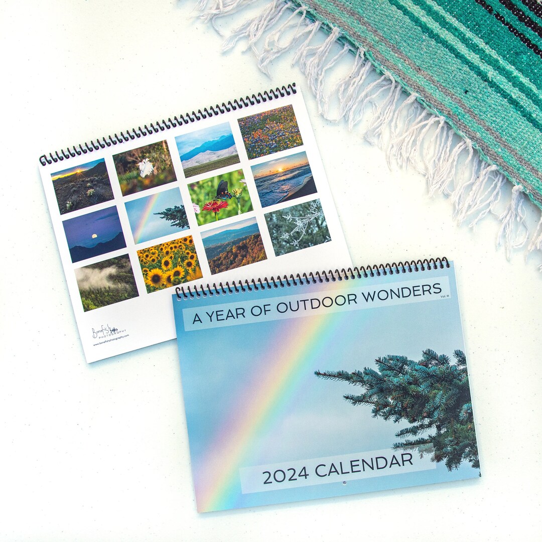 BF 2024 Wall Calendar A Year of Outdoor Wonders, Vol III - Etsy