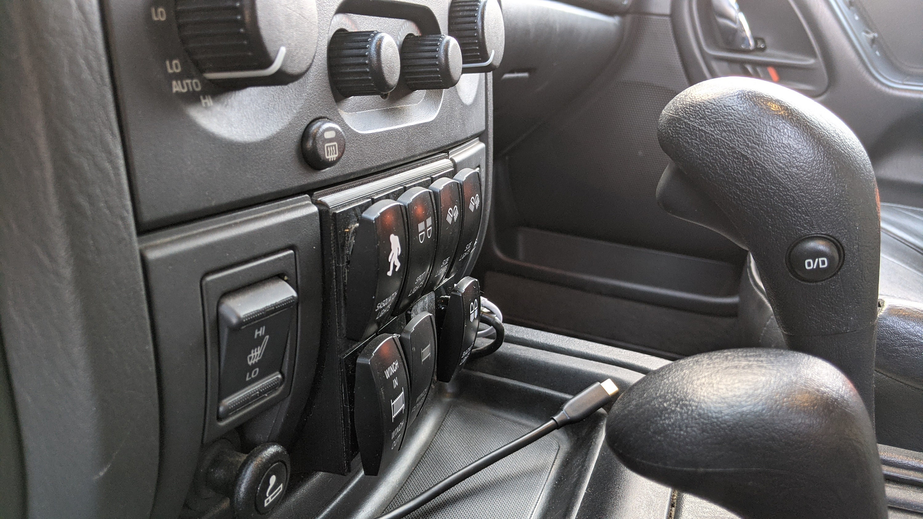 Jeep Grand Cherokee WJ 99-04 Console Switch Panel - Etsy