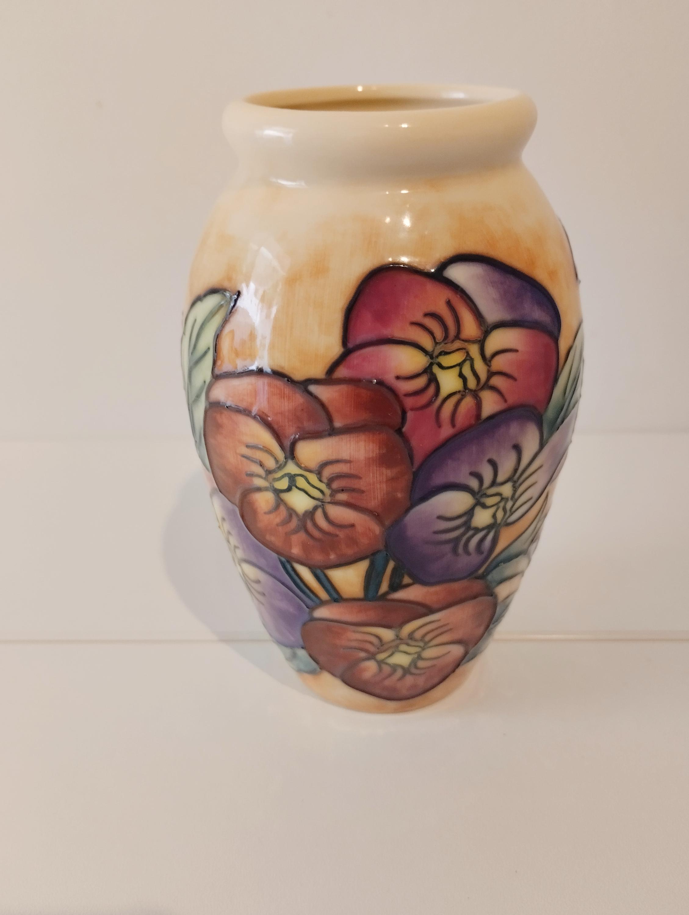 Vintage Hand Painted Old Tupton Ware Vase, Made in England - Etsy UK
