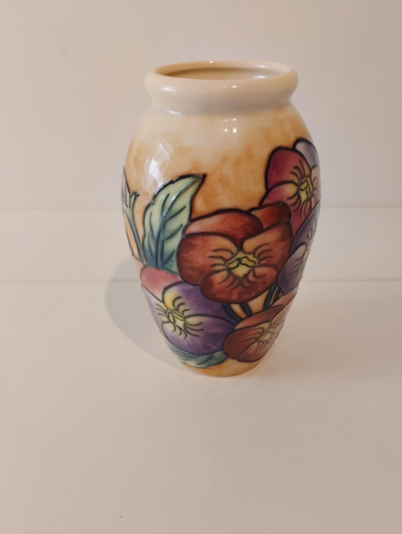 Vintage Hand Painted Old Tupton Ware Vase, Made in England - Etsy UK