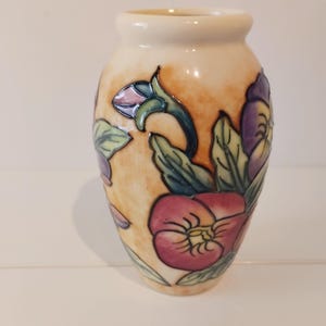 Vintage Hand Painted Old Tupton Ware Vase, Made in England - Etsy UK