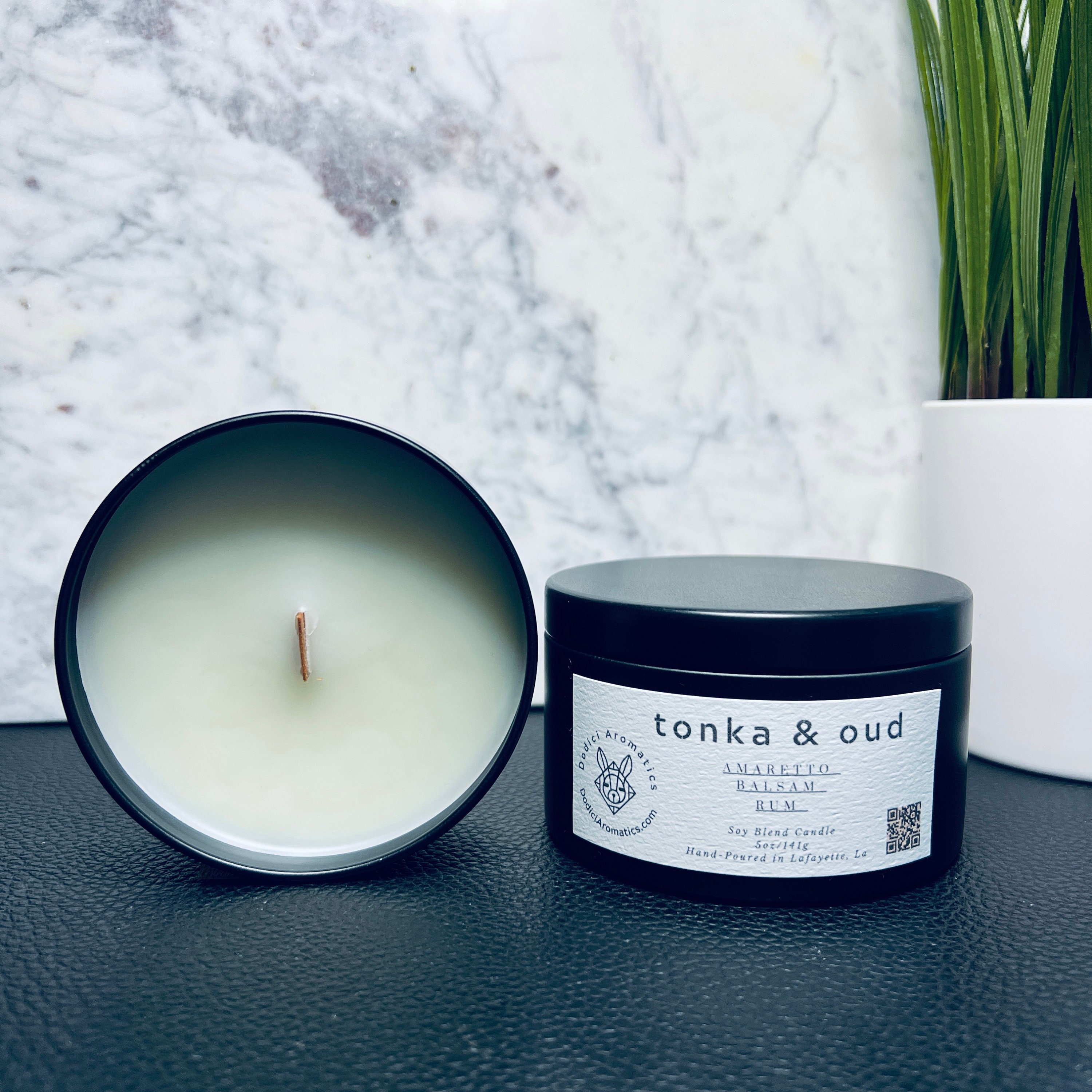 Tonka and Oud Candle Tonka Oud Wooden Wick Candle - Etsy Ireland