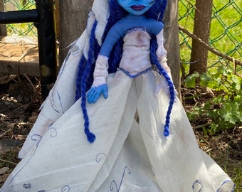 Corpse Bride Inspired - Emily Handmade Art Doll - Etsy