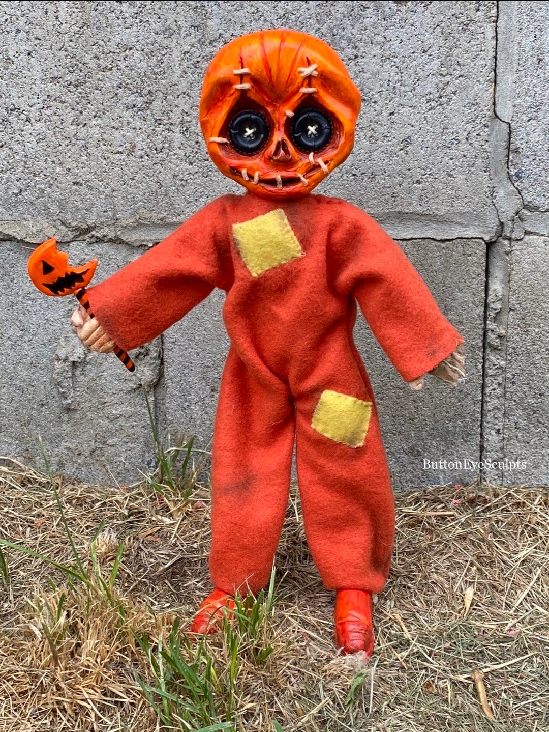 Sam Pumpkin Doll - Etsy