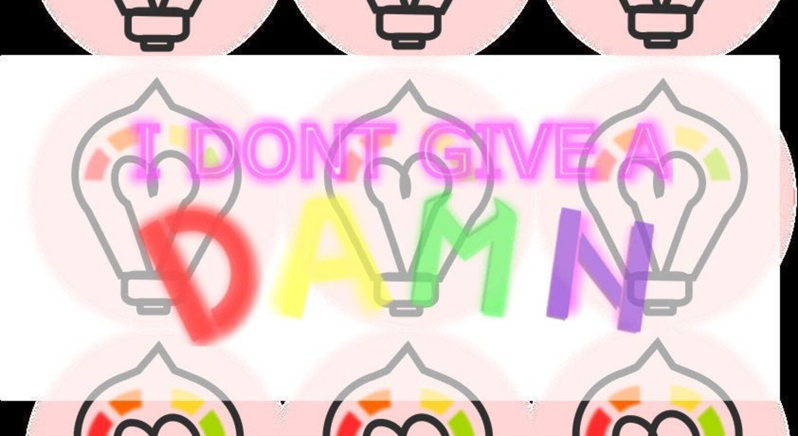 Pride I DONT GIVE A DAMN Png - Etsy