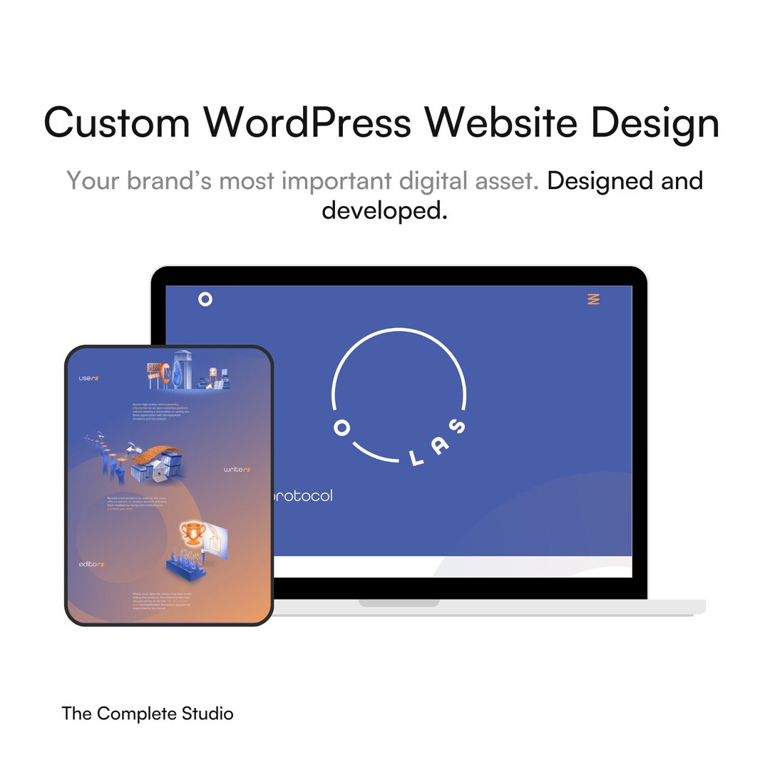 Custom Wordpress Website Design and Development With Great UX, UI, and ...
