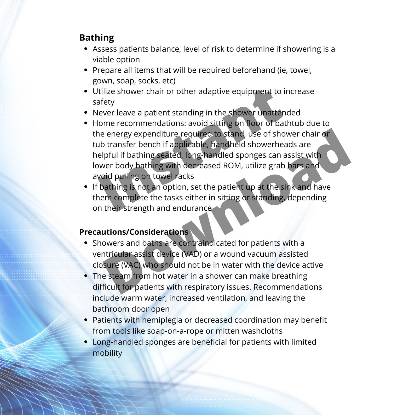 Acute Care Rehab, Adls, Activities of Daily Living, Occupational ...