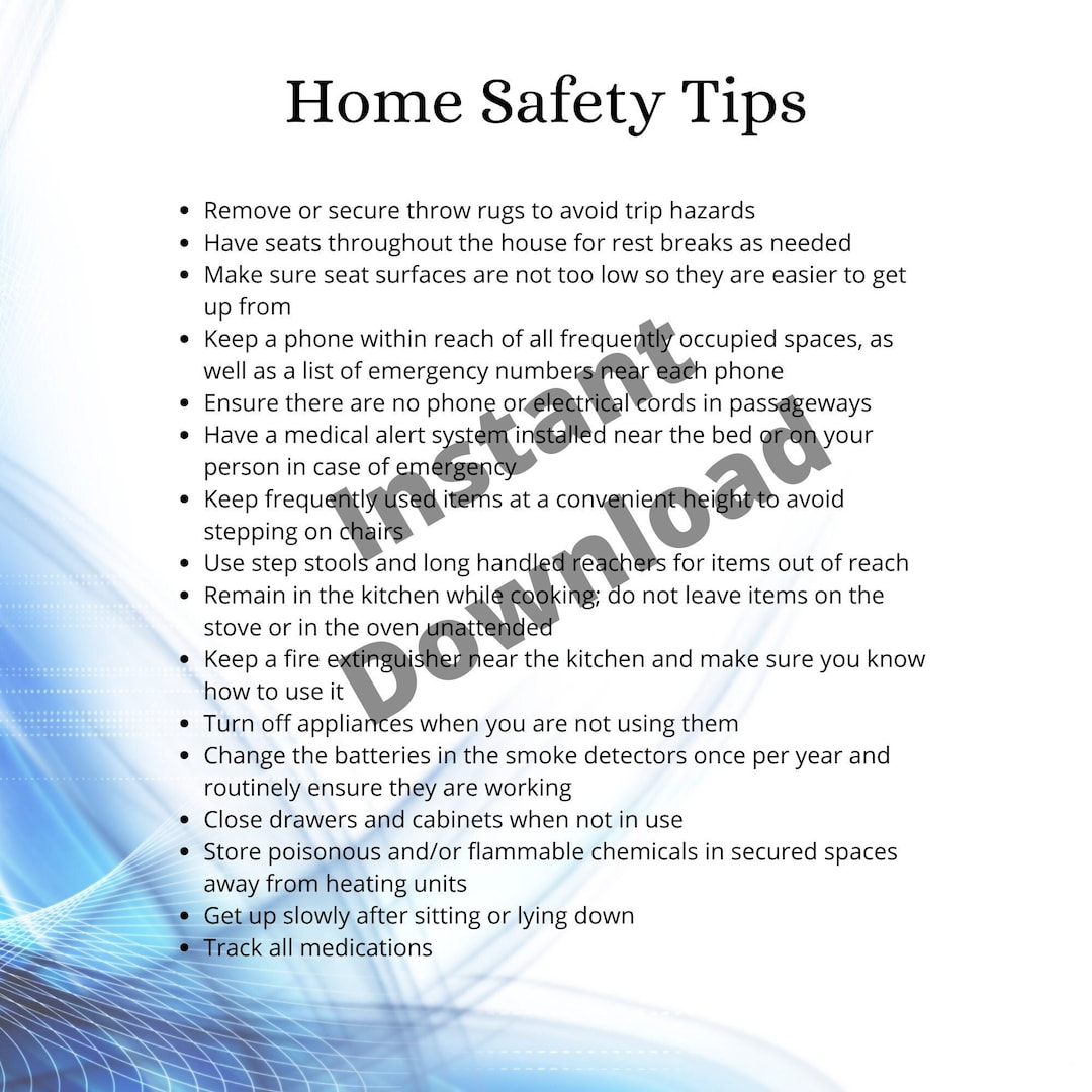 Acute Care Rehab, Home Safety Tips, Occupational Therapy, OT, Physical ...