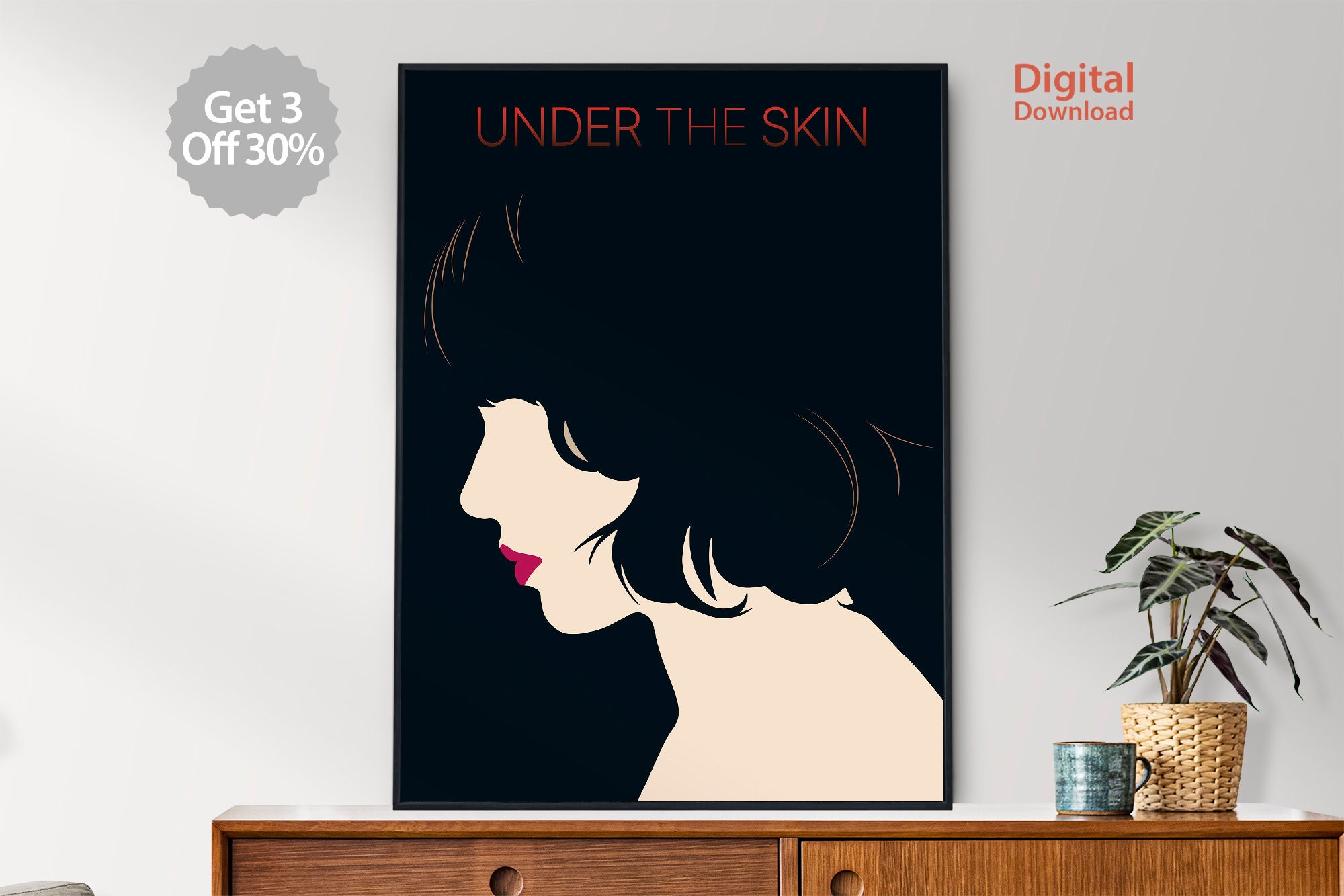 Scarlett Johansson Under The Skin Poster