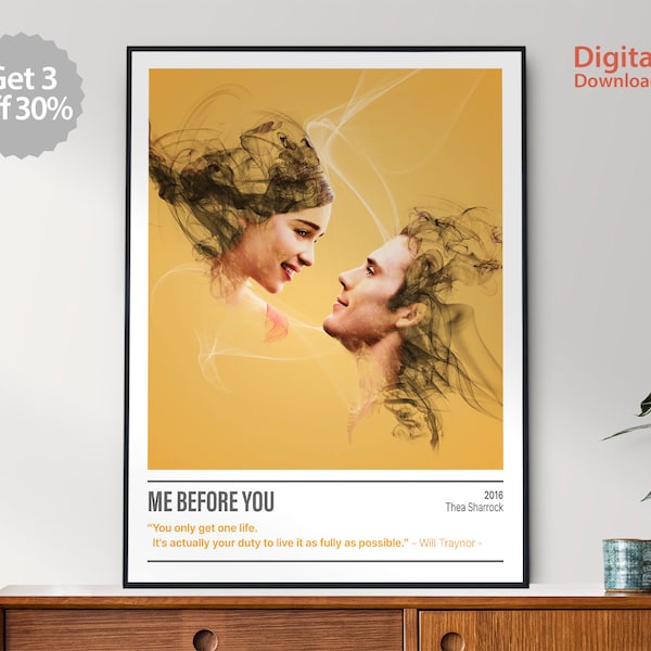 Me Before You Poster - Etsy