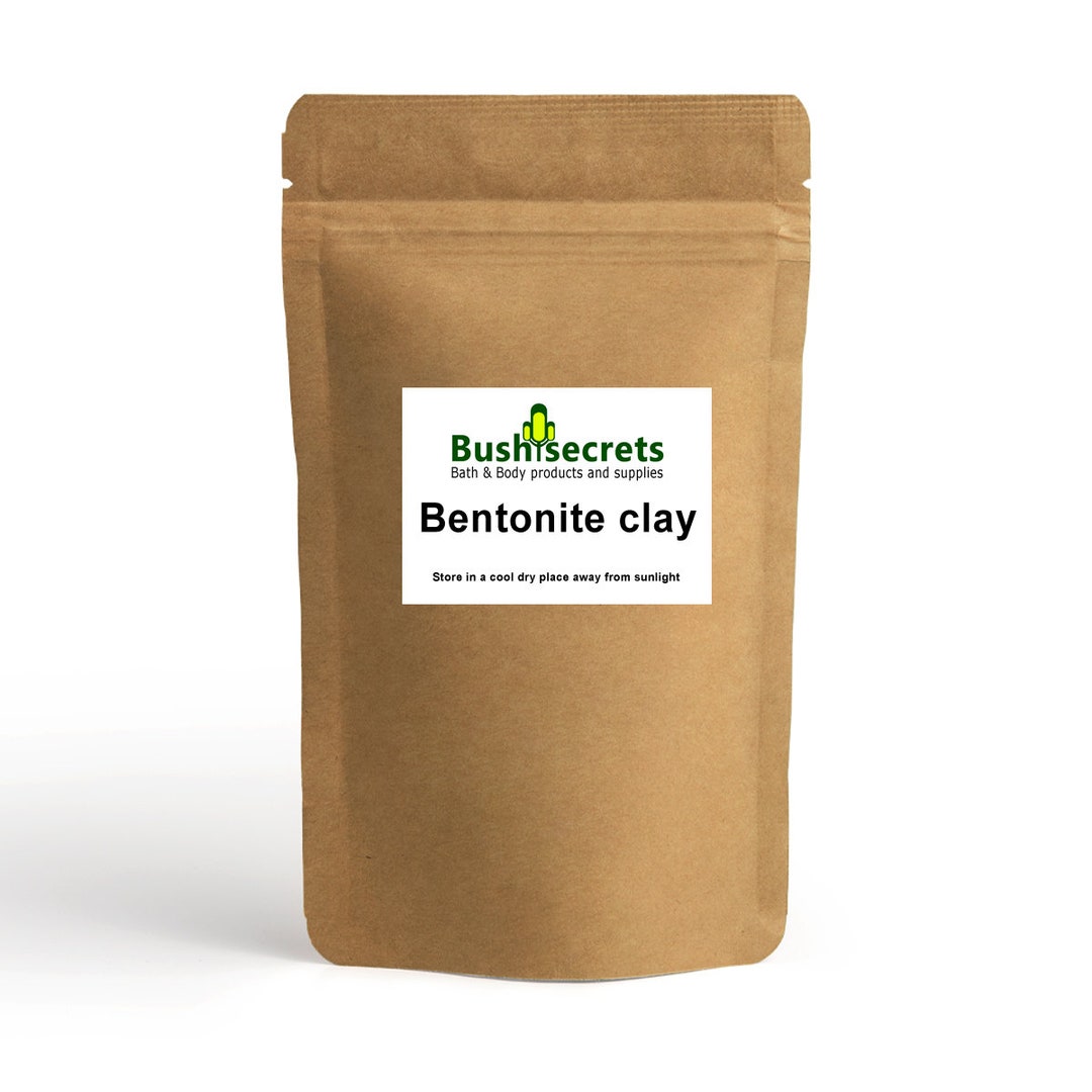 Natural Bentonite Clay Food Grade Powder for Detox, Beauty, Skincare ...