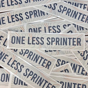 One Less Sprinter - Etsy
