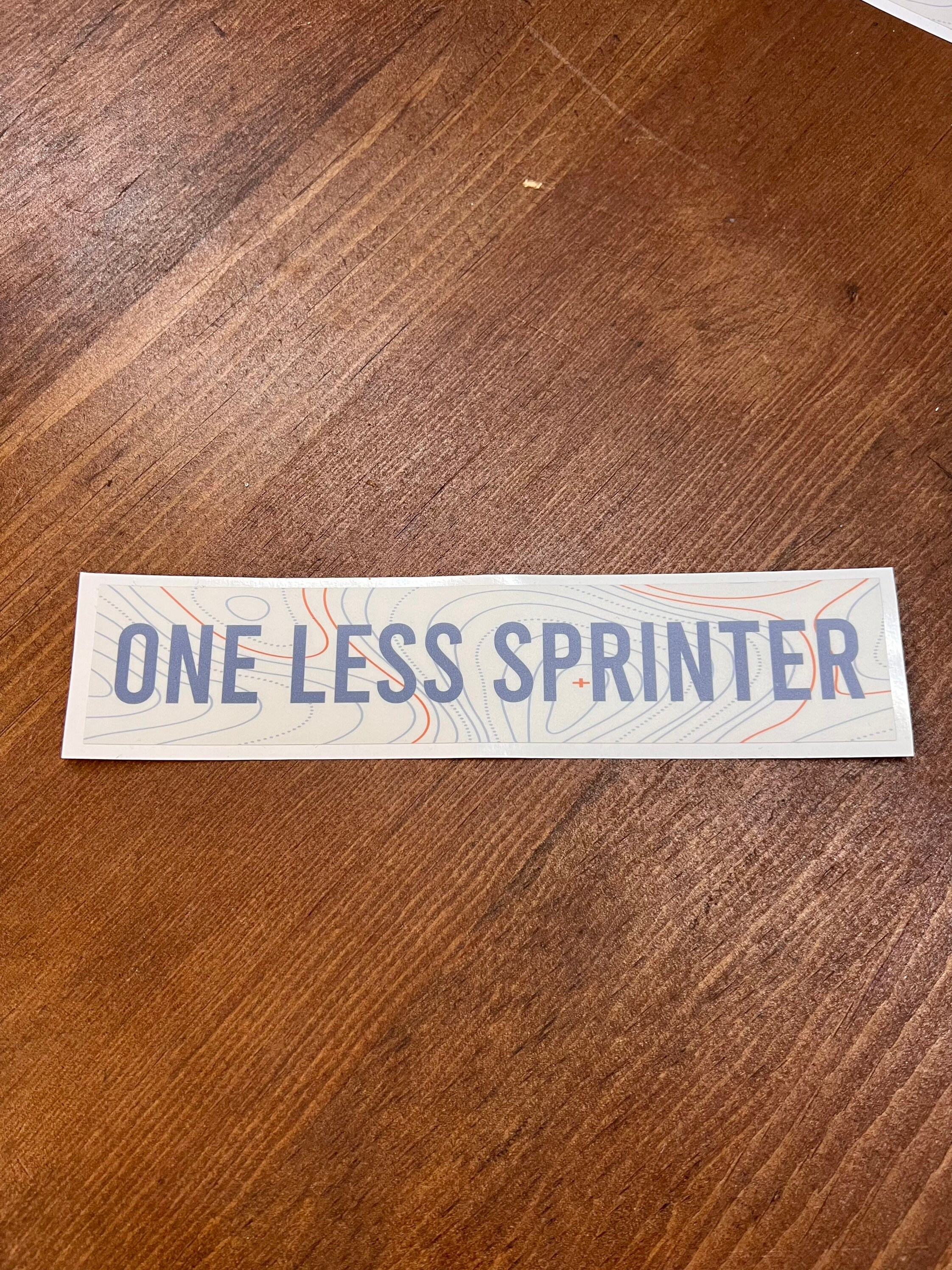 One Less Sprinter - Etsy