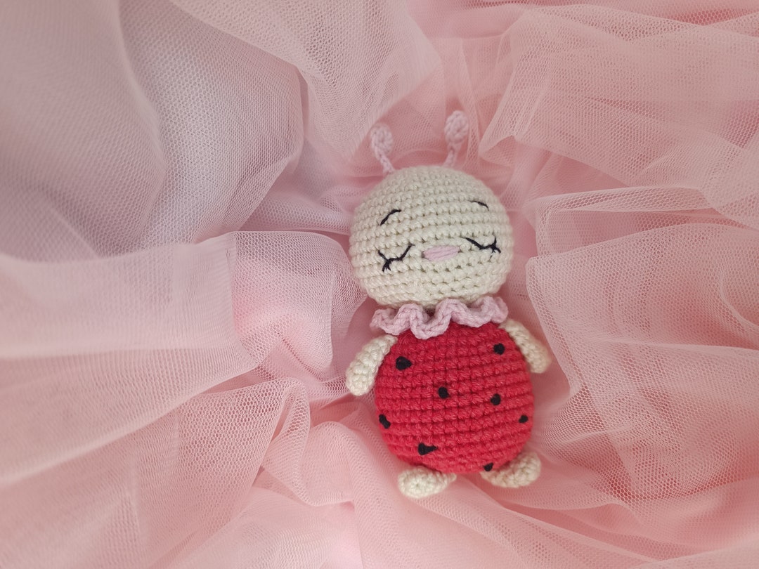 Little Ladybug Crochet Ladybug Toy Sleeping Toy Stuffed Animal Ladybug ...