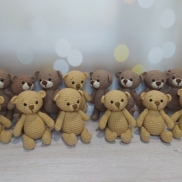 Miniature Teddy Bear - Etsy