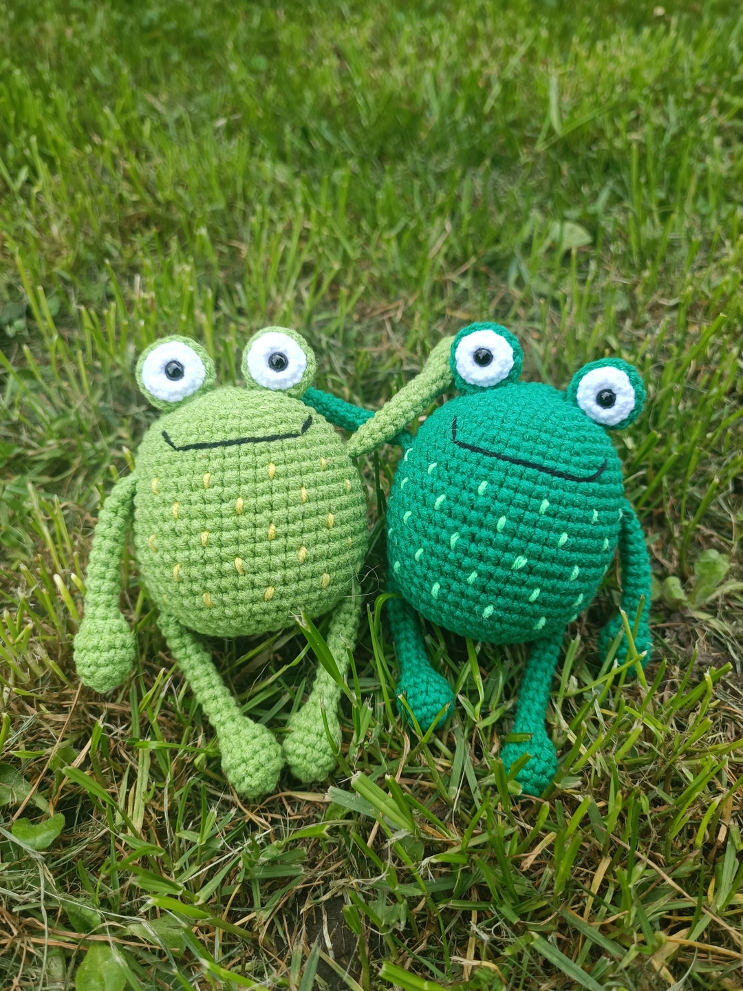 Crochet Green Frog Stuffed Frog Toy Funny Gifts Mini Toys Frog - Etsy