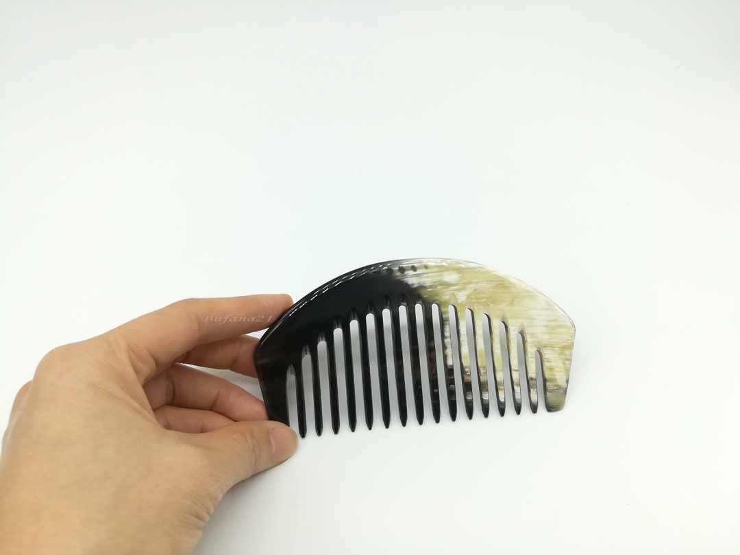 Buffalo Horn Comb Wide-tooth Comb Tooth Gap 0.5cm Best - Etsy