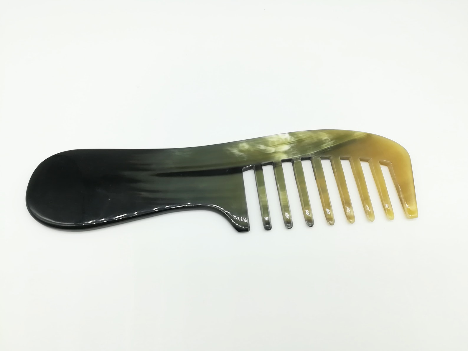 Buffalo Horn Comb; Wide-tooth Comb; Tooth Gap: 3mm, or 5mm or 9mm; Best ...