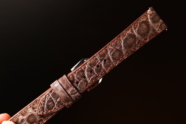 Bespoke Nubuck Brown Leather Watch Strap Basic Watch Strap - Etsy