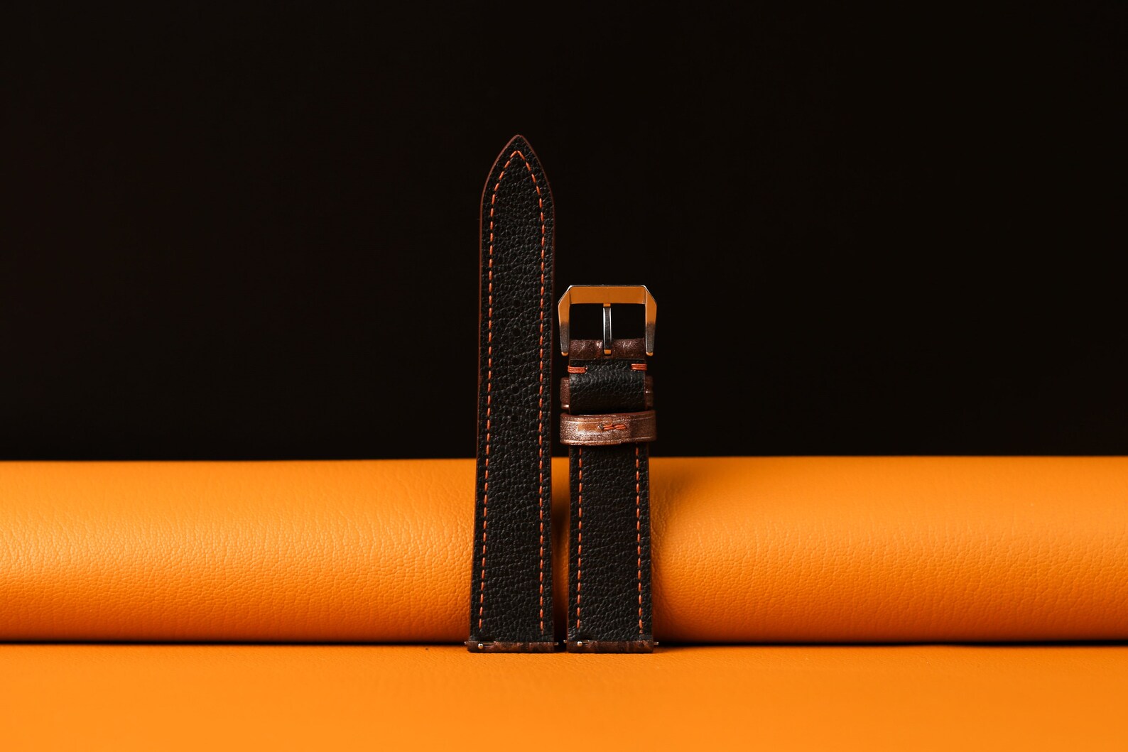 Bespoke Nubuck Brown Leather Watch Strap Basic Watch Strap - Etsy