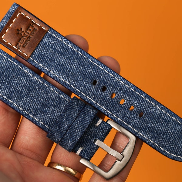 Denim Watch Strap - Etsy