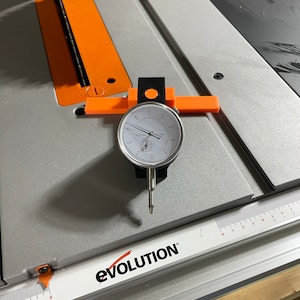 Evolution Rage 5S Dial Indicator Jig for Saw and Fence Adjustment - Etsy