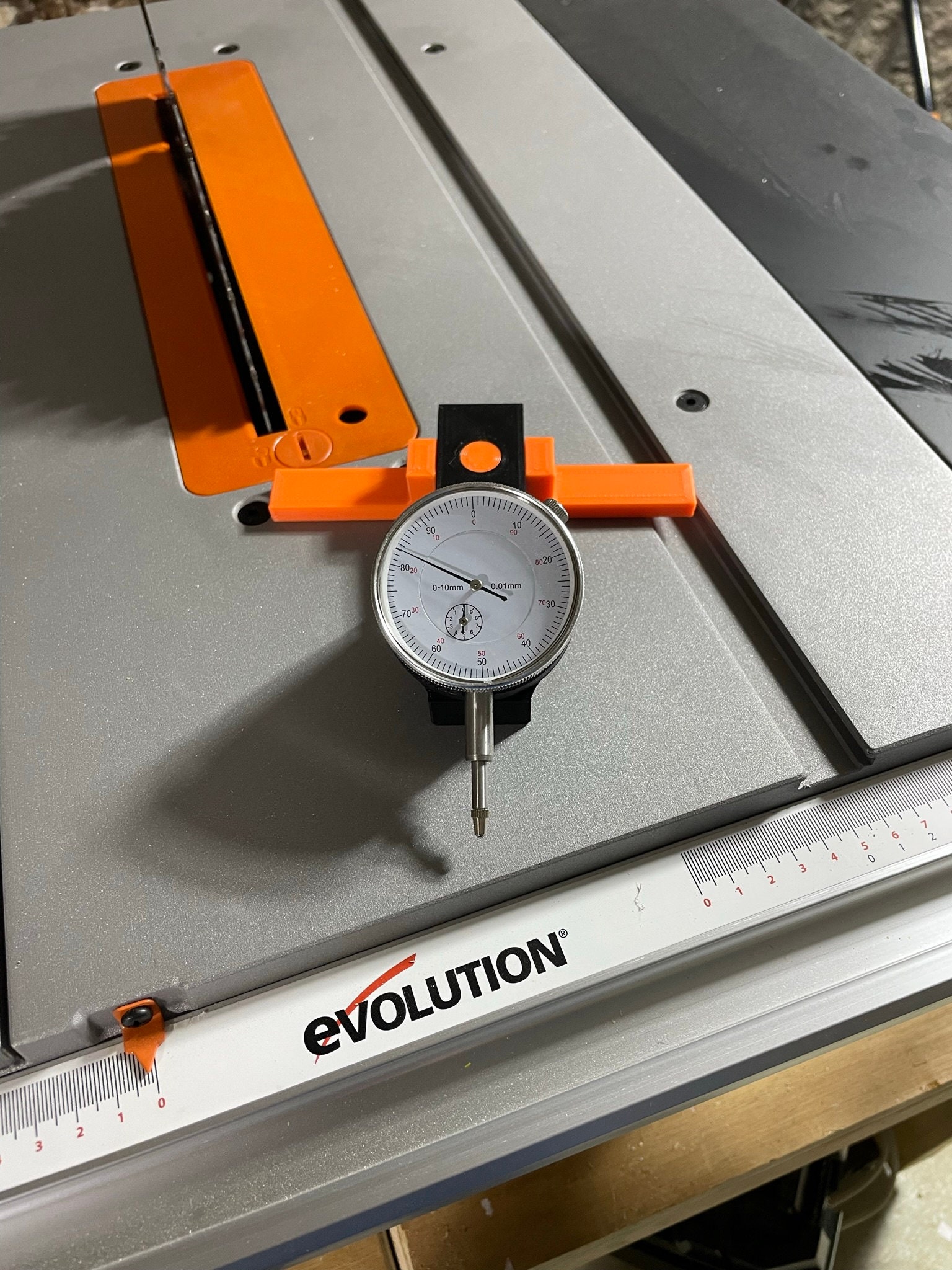Evolution Rage 5S Dial Indicator Jig for Saw and Fence Adjustment - Etsy