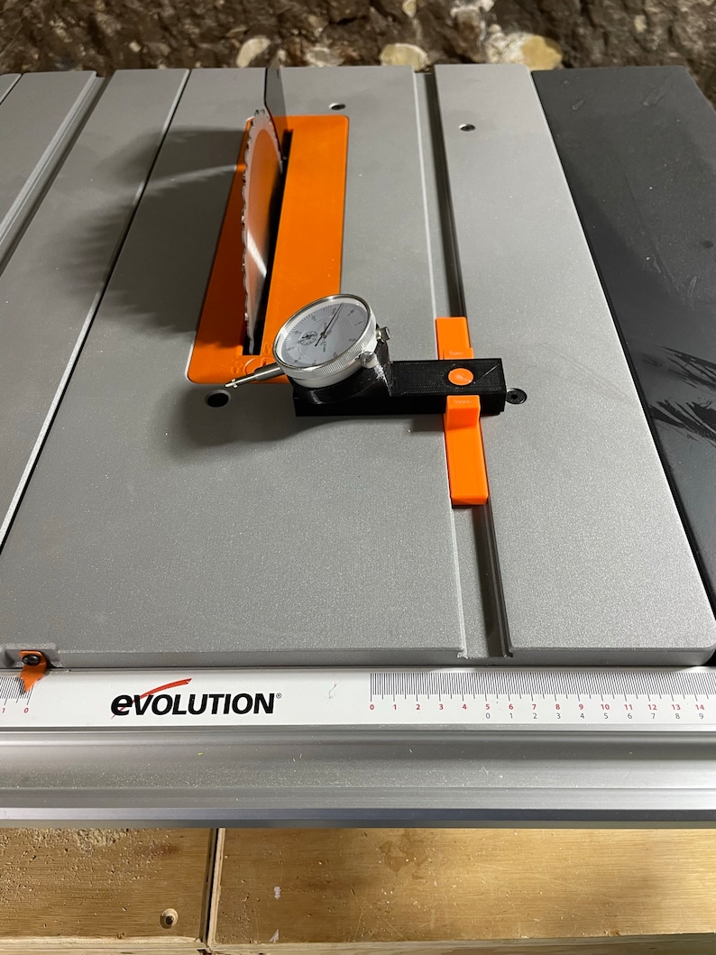 Evolution Rage 5S Dial Indicator Jig for Saw and Fence Adjustment - Etsy