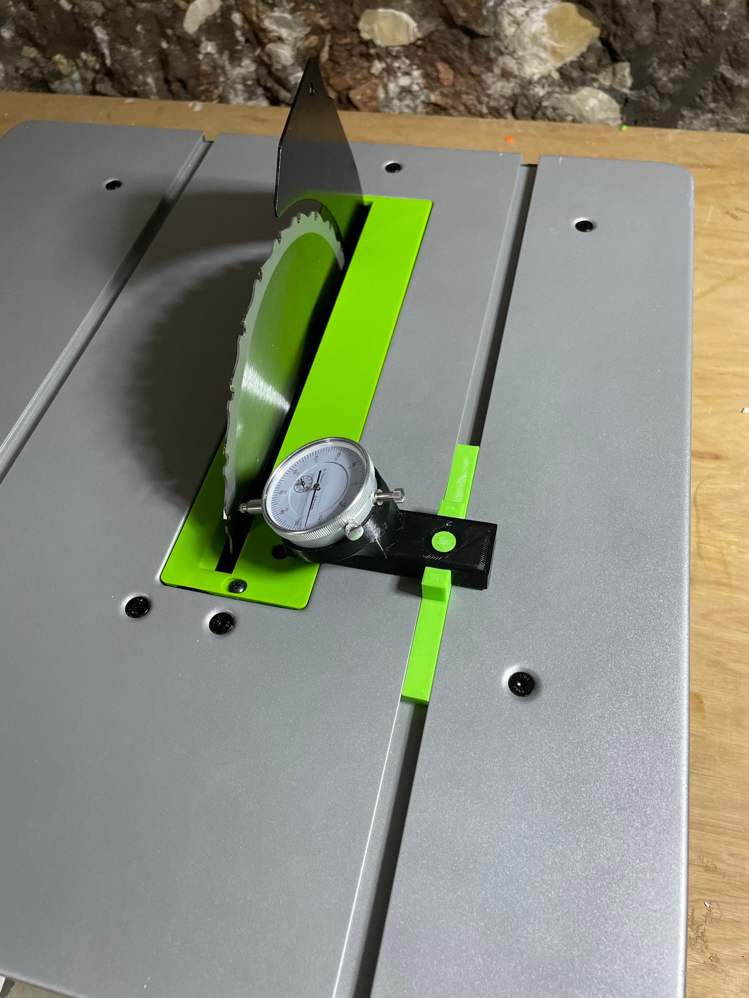 Evolution Fury 5S Dial Indicator Jig for Saw and Fence Adjustment - Etsy UK