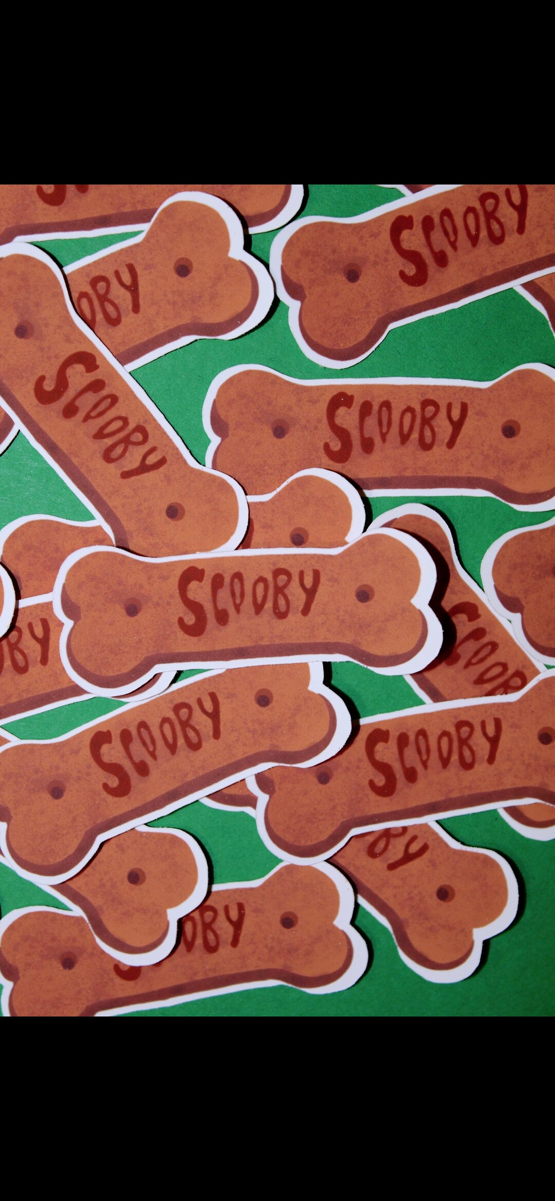 Scooby Snack Sticker Scooby Doo Stickers Funny Water Bottle Stickers ...