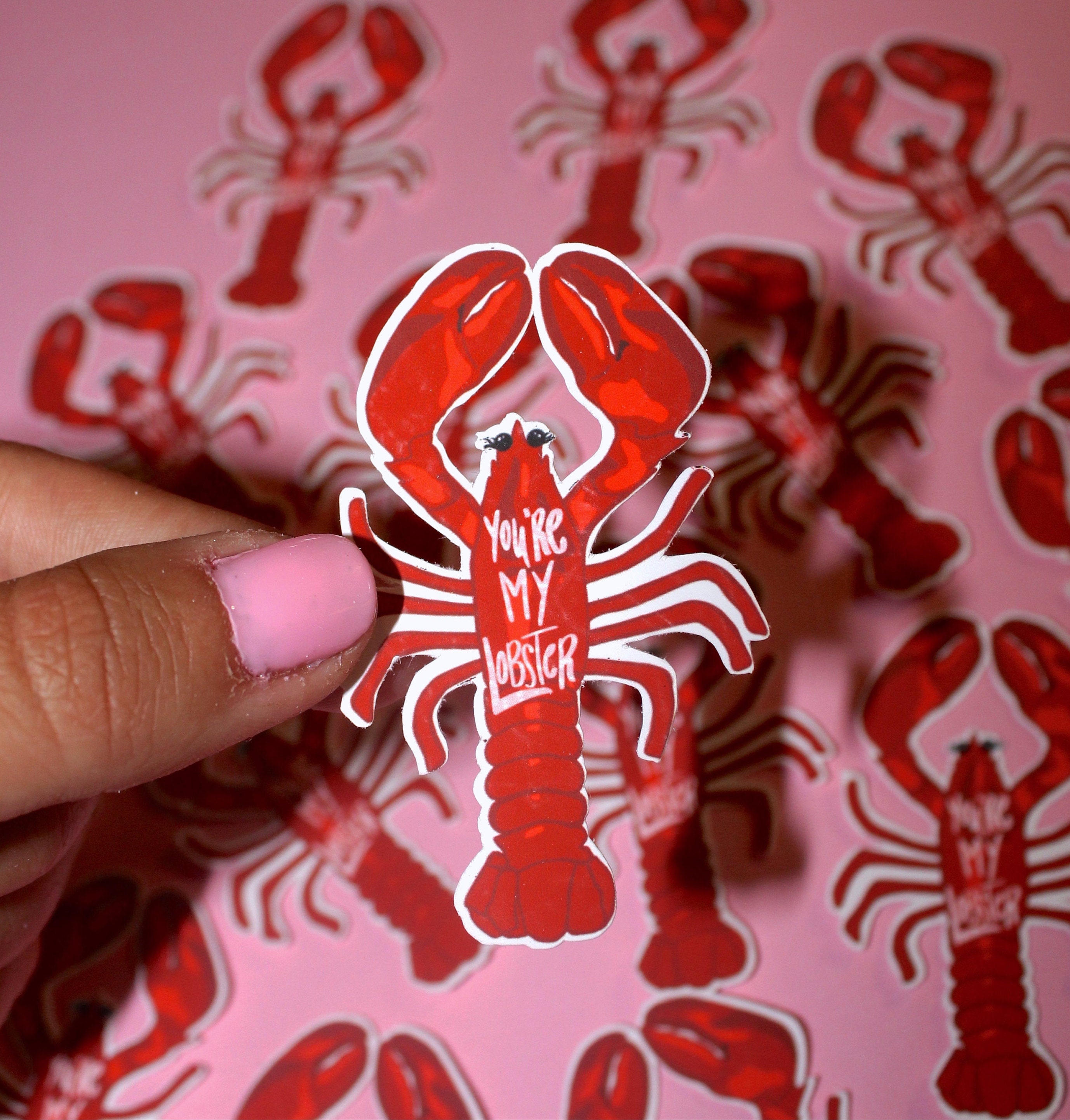 You're My Lobster Sticker Friends Stickers Meme - Etsy