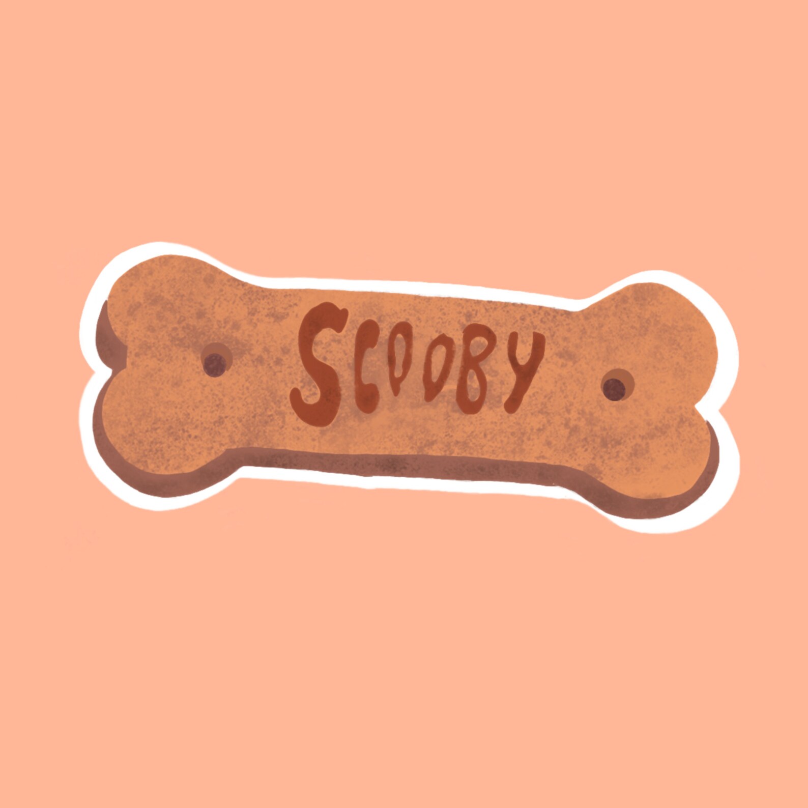 Scooby Snack Sticker Scooby Doo Stickers Funny Water Bottle Stickers ...