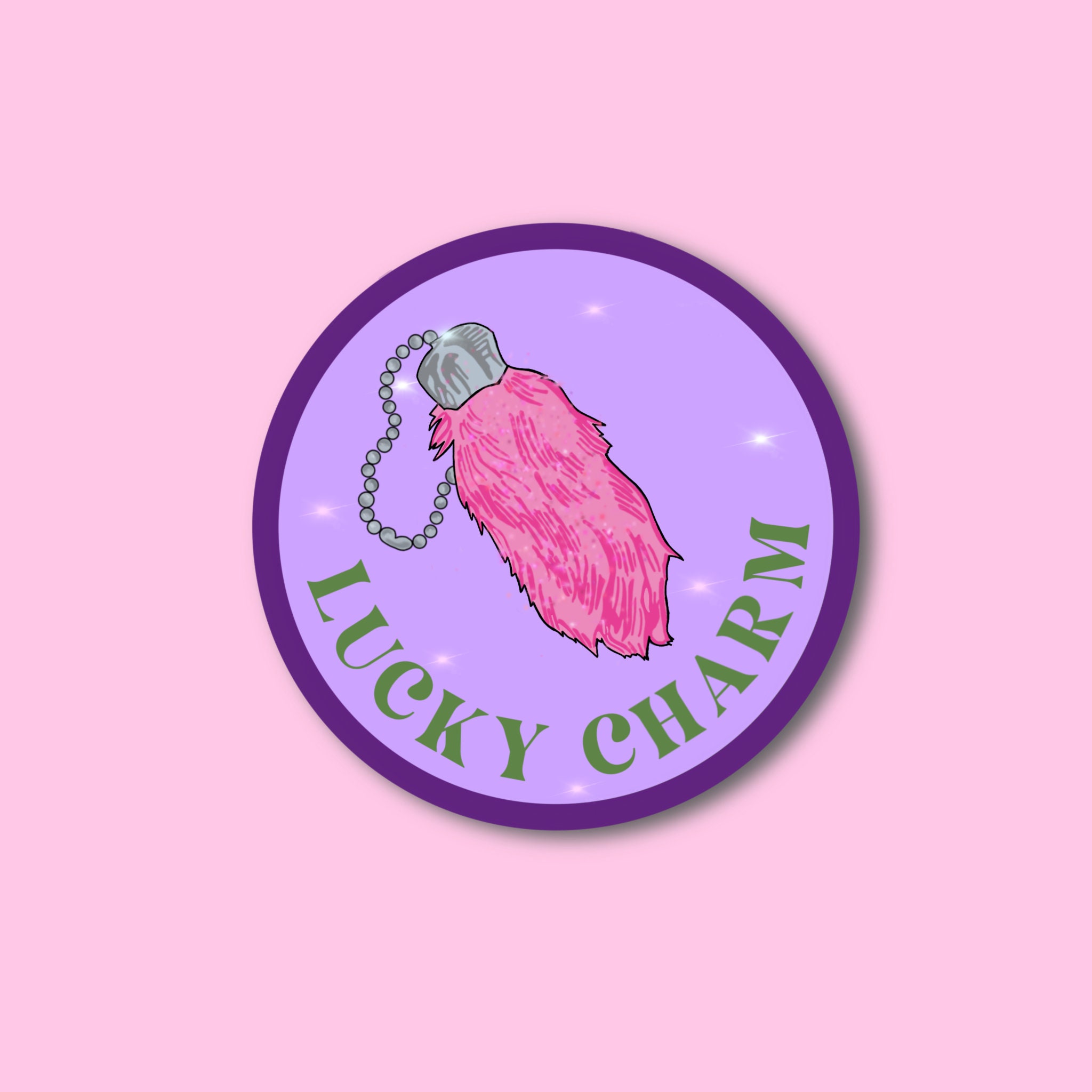 Lucky Charm Rabbit's Foot Sticker Rabbits Foot Charm - Etsy