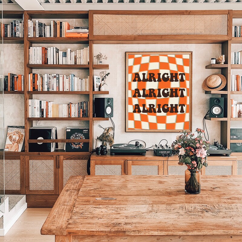 Alright Alright Alright Wall Art - Etsy