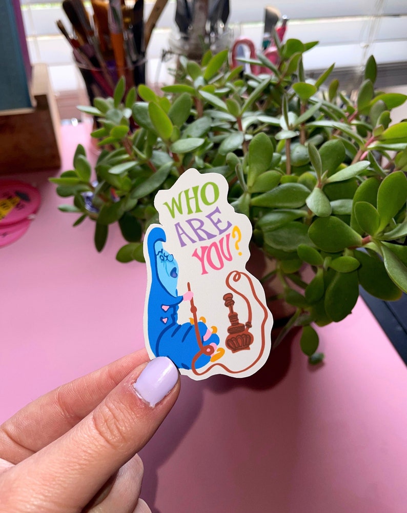 Who Are You Alice in Wonderland Sticker Hippie Water Bottle Stickers ...