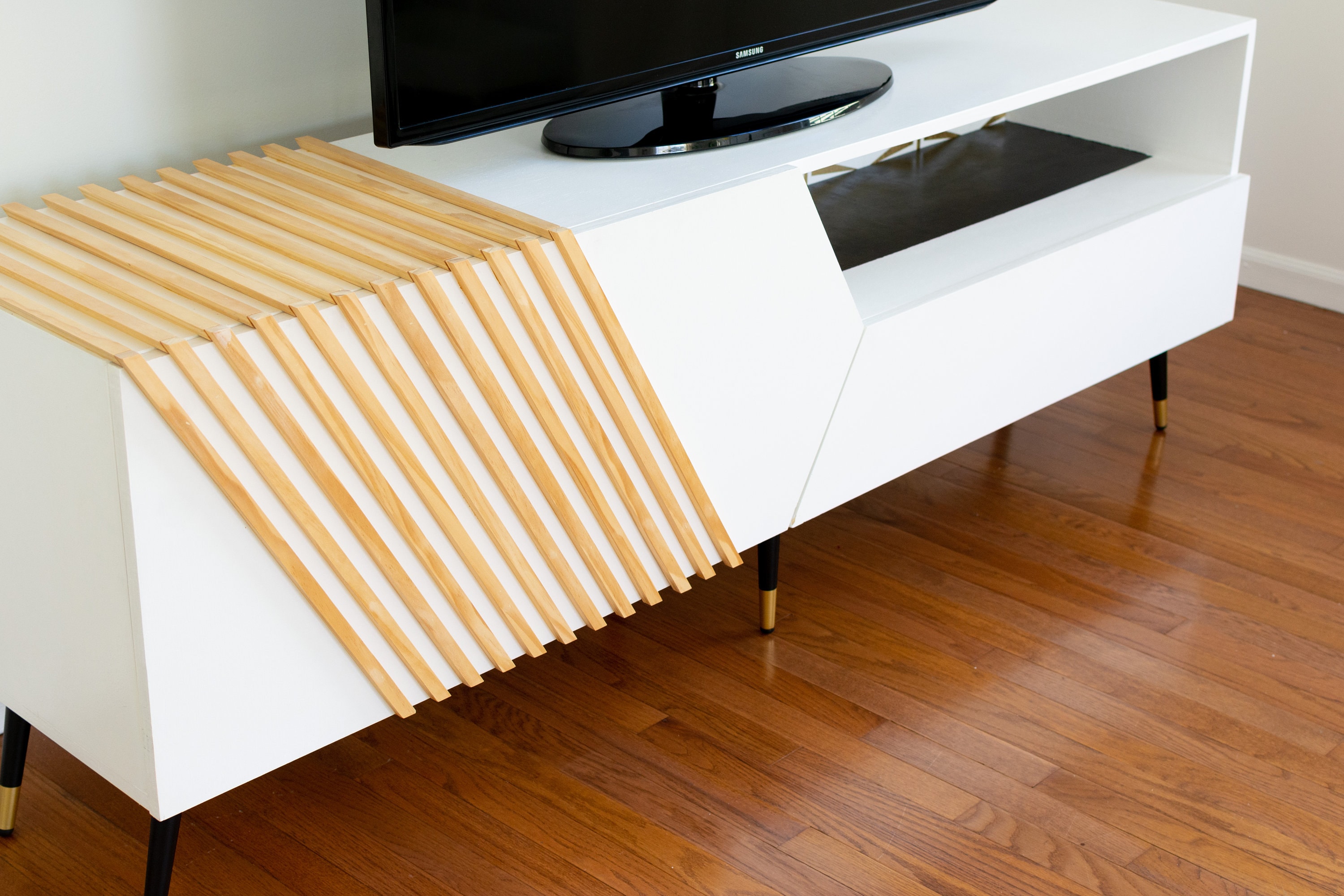 DIY Modern TV Console, Media Cabinet, TV Unit - Digital Download File ...