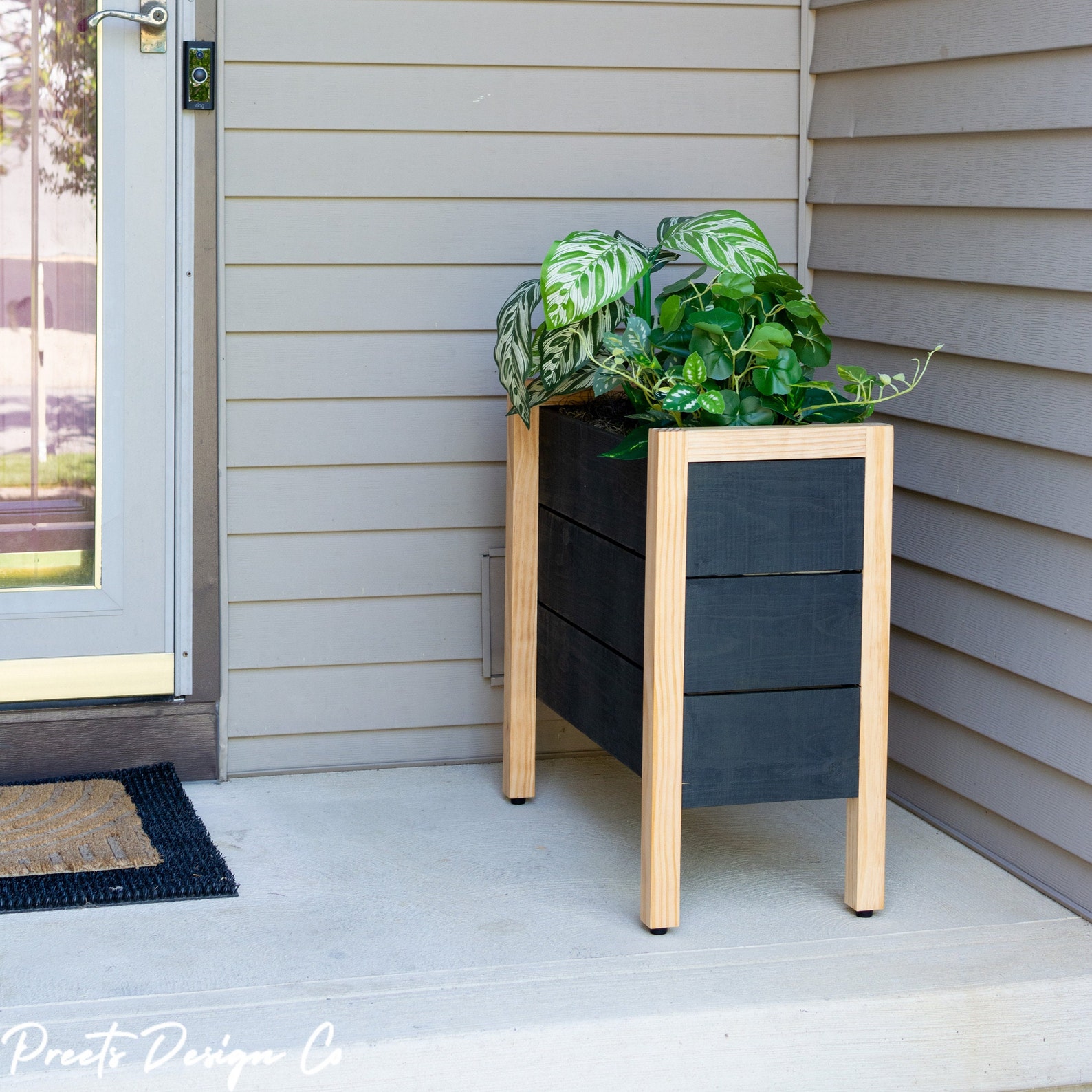 DIY Modern Planter Box - Digital File Download Beginner Level Project ...