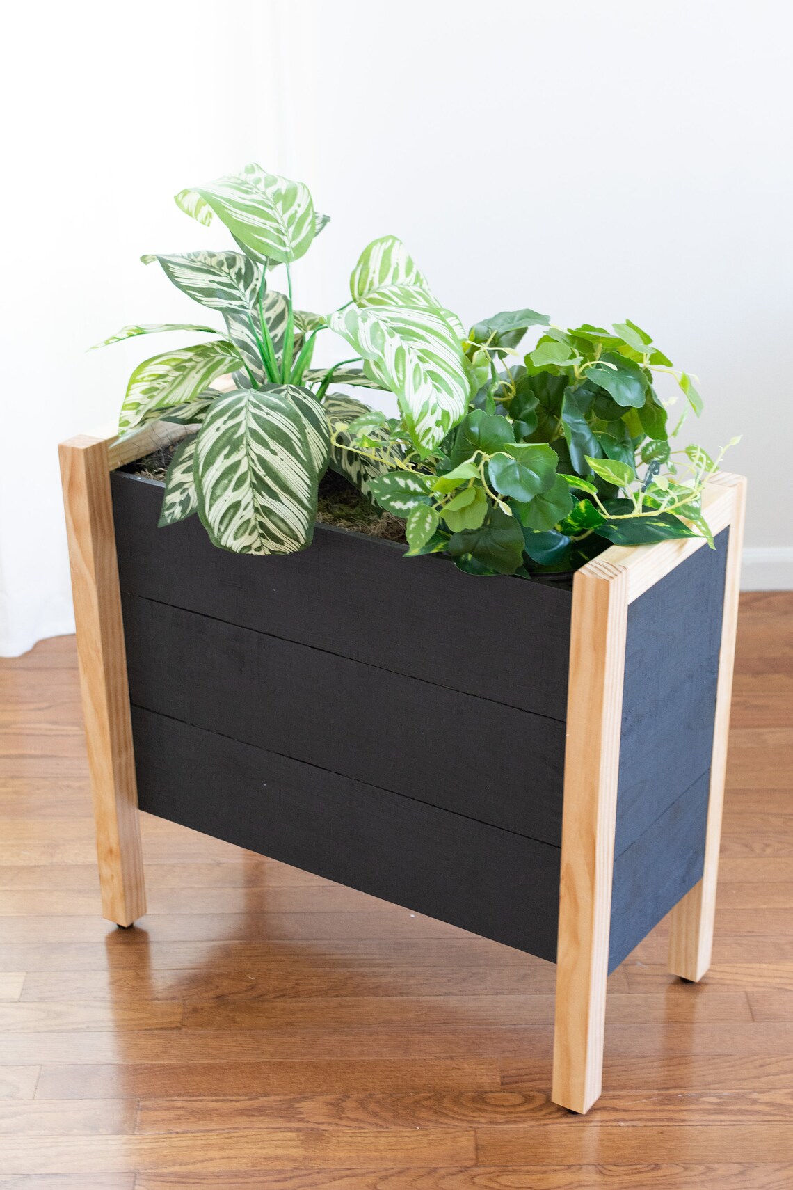 DIY Modern Planter Box - Digital File Download Beginner Level Project ...
