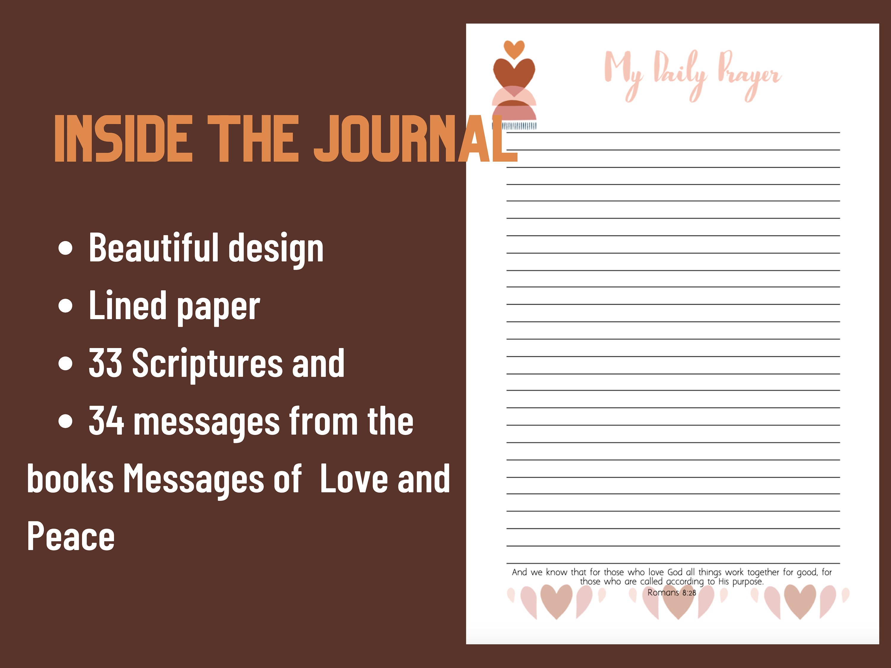 Prayer Journal Bible Study Printable Bible Study Guide - Etsy