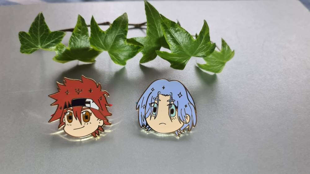 SK8 the Infinity Hard Enamel Pins Langa Reki - Etsy