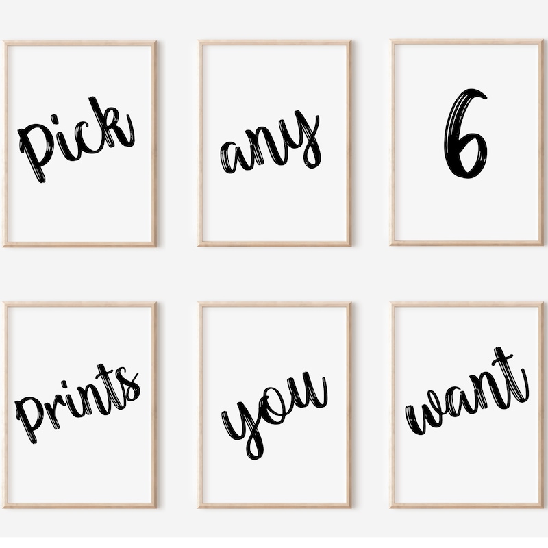 Poster Set - Etsy UK