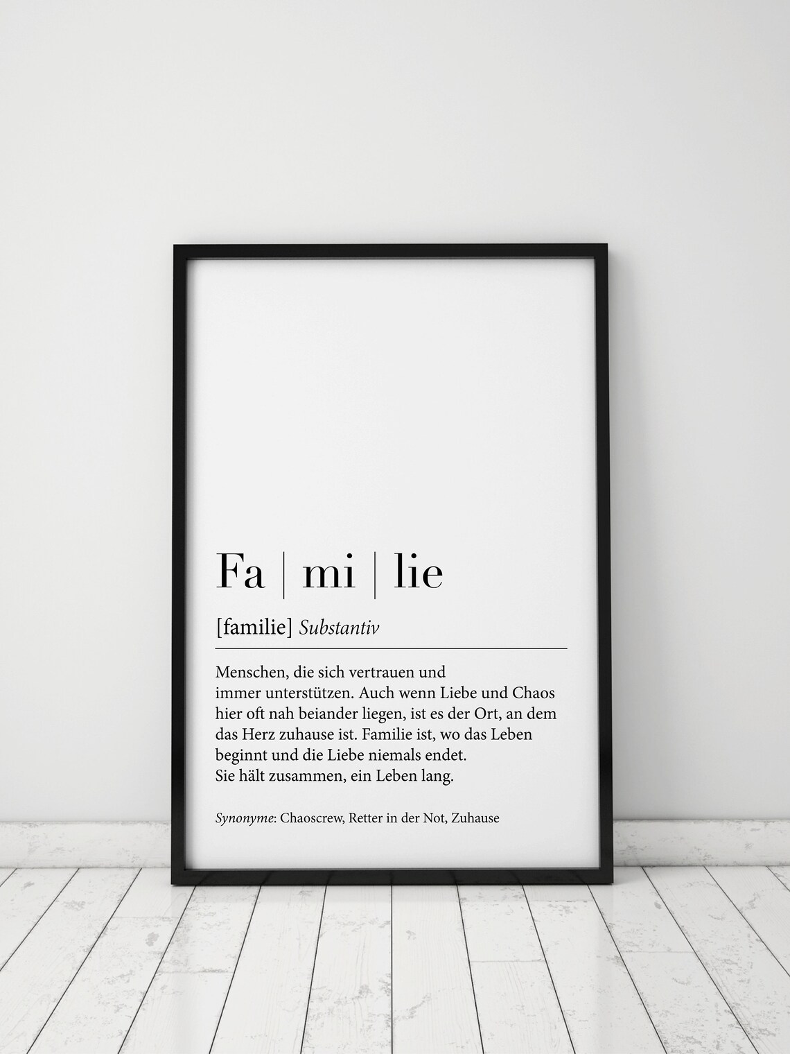 Family Definition Poster Digital Download Christmas Gift Mom Definition ...