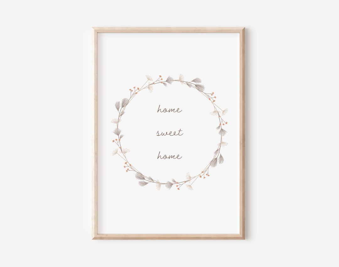 Home Sweet Home Posters Welcome Sign Digital Download Welcome Poster ...