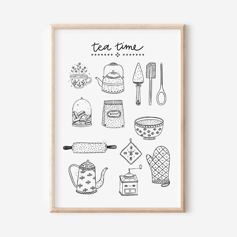 Tea Poster - Etsy
