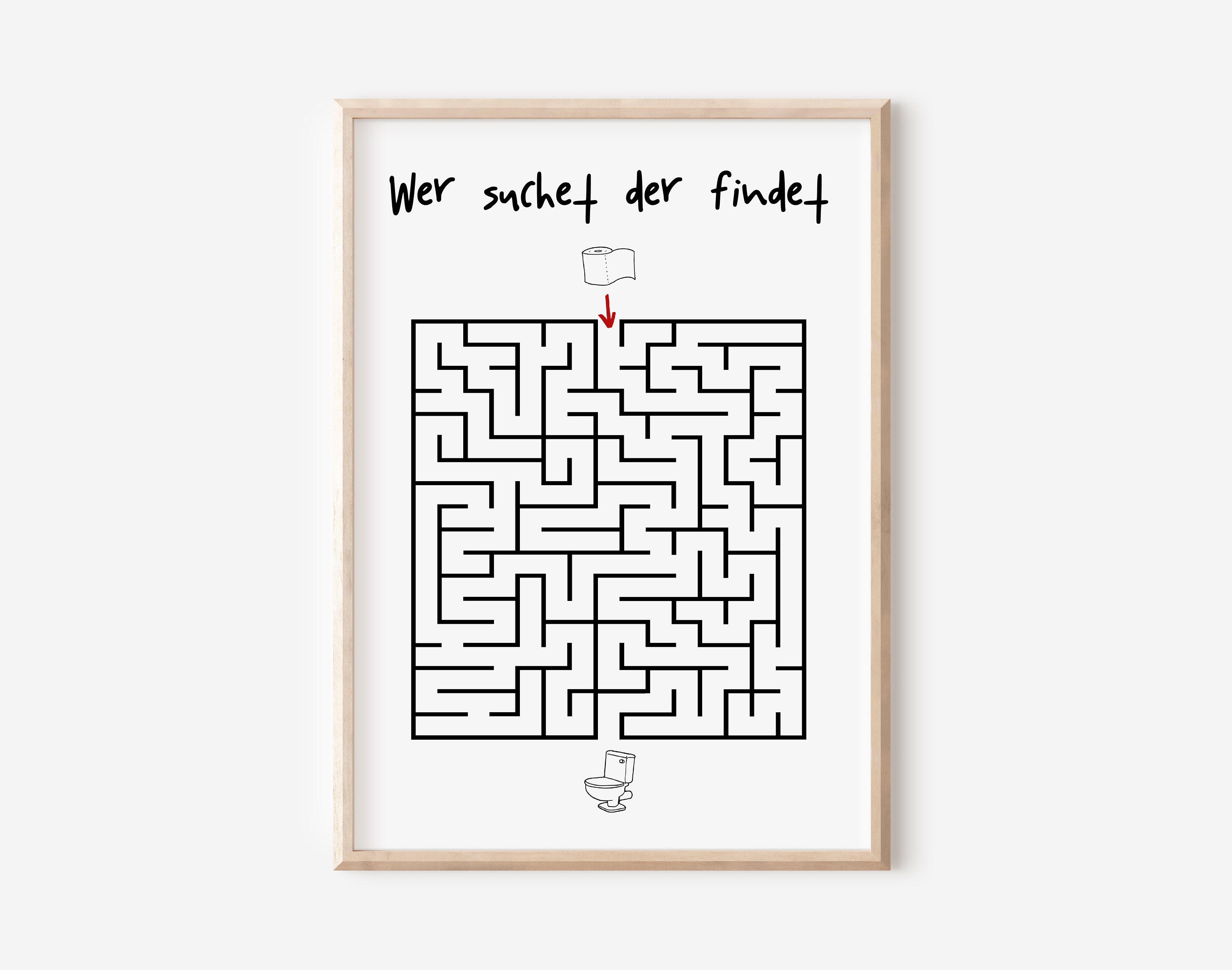 Poster Set Bathroom Toilet Riddle Poster Funny Digital - Etsy