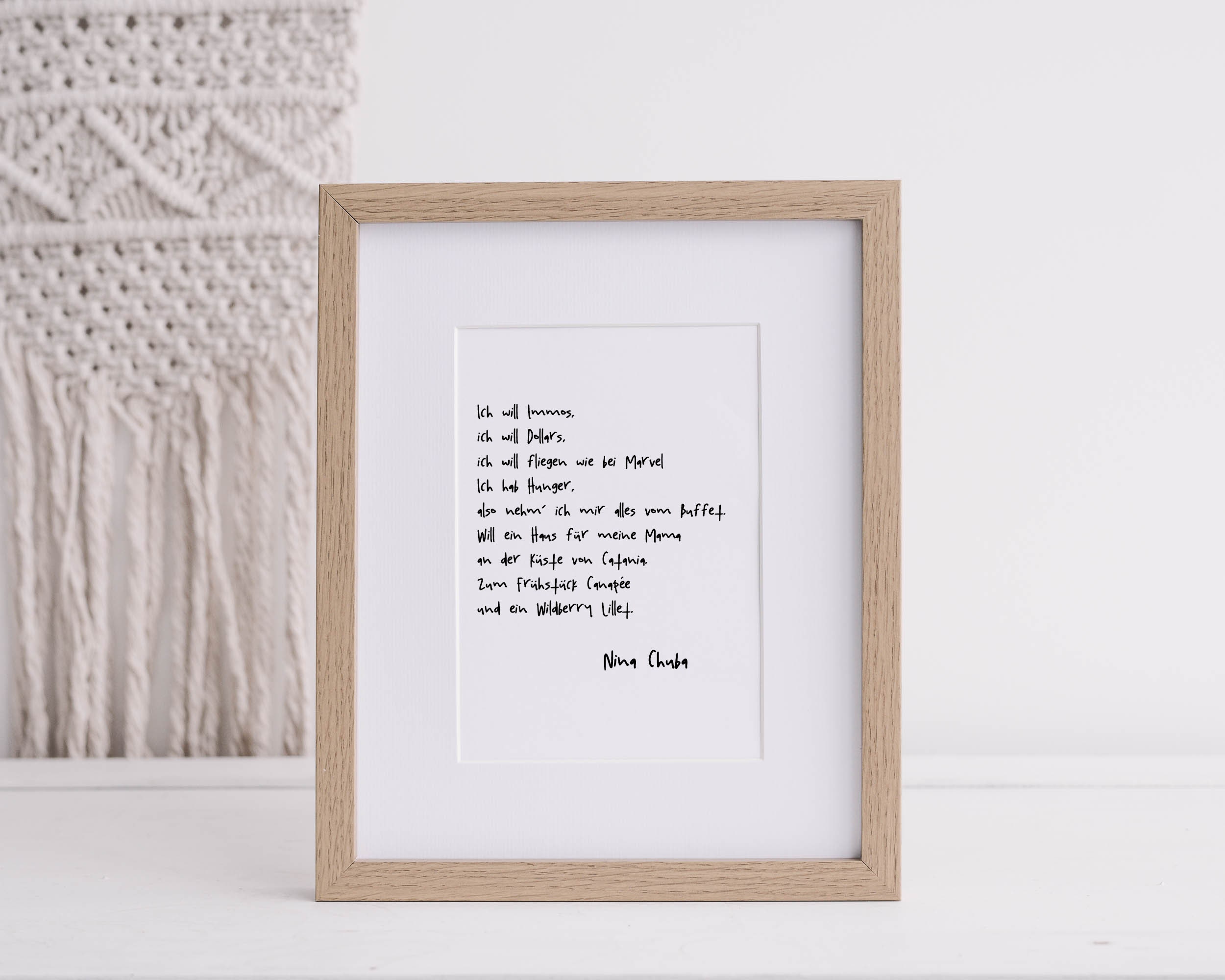 Wildberry Lillet Lyrics Nina Chuba Lyrics Digital Download Etsy